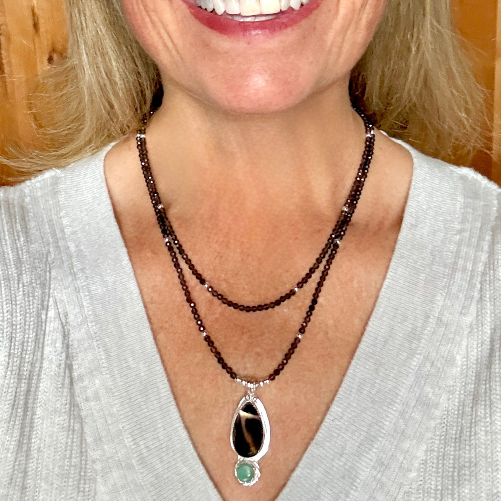 Pendants on Beaded Necklaces – Touchstone Jewelry